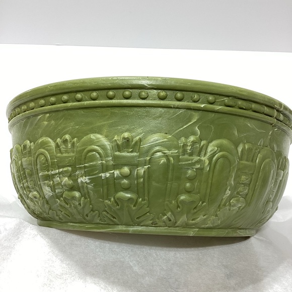 Other | Vintage Inarco Plastic Green Fence Pattern Bowl P15 | Poshmark